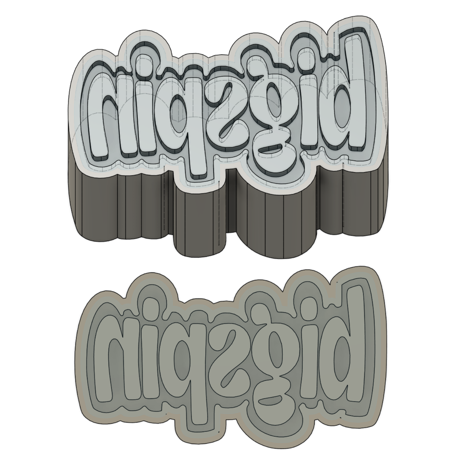 2 Custom Die Cut Stamps Price Includes Shipping – Protostamps